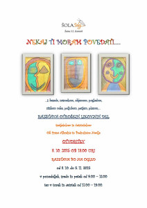 Nekaj ti moram povedati: Razstava otroških likovnih del