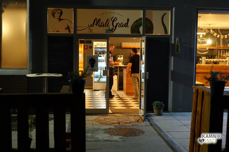 Razbijaški napad na točilnico Mali grad