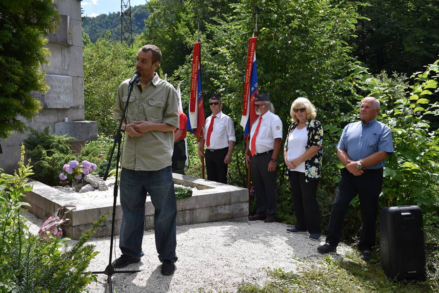 Spominska slovesnost ob 80. obletnici ustrelitve talcev v dolini Črne