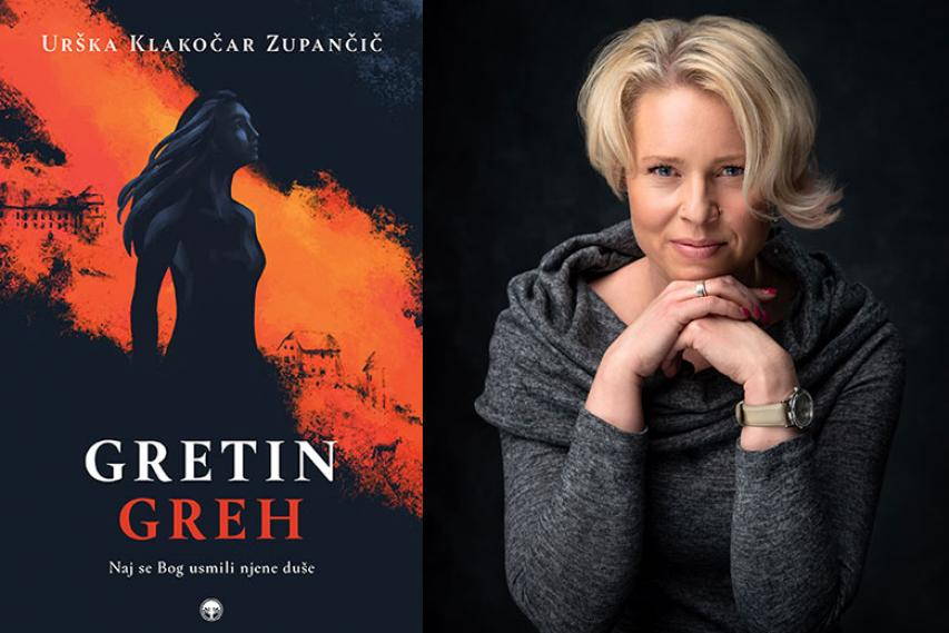 Predstavitev knjige Gretin greh, avtorice Urške Klakočar Zupančič
