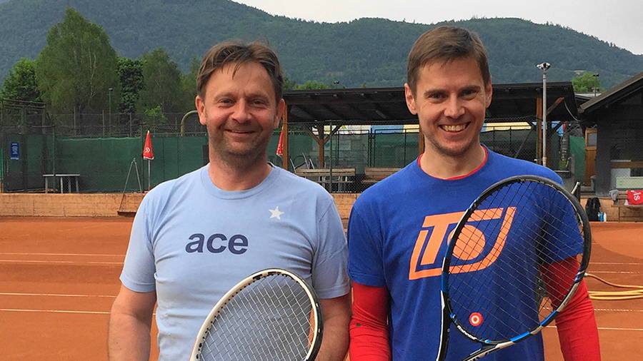 Kamniška teniška liga 2023 - Silovit začetek Boštjana Repanška