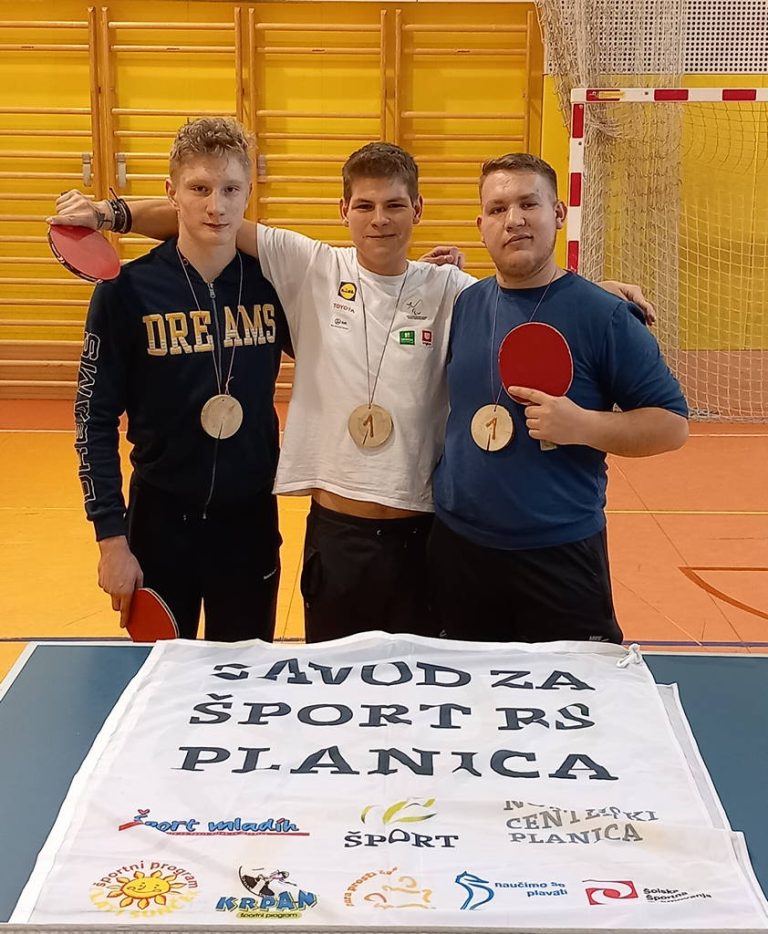 Novoletni turnir v namiznem tenisu CIRIUS Kamnik 2023