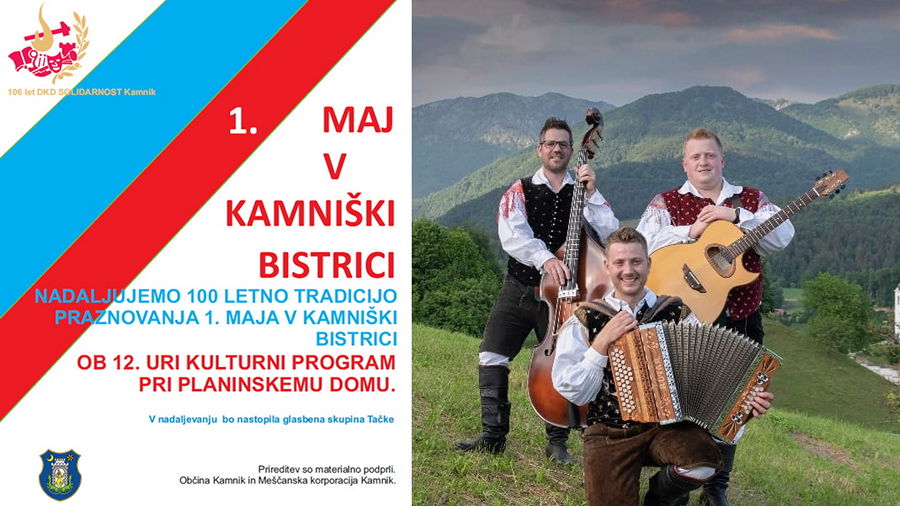 Prvi maj v Kamniški Bistrici